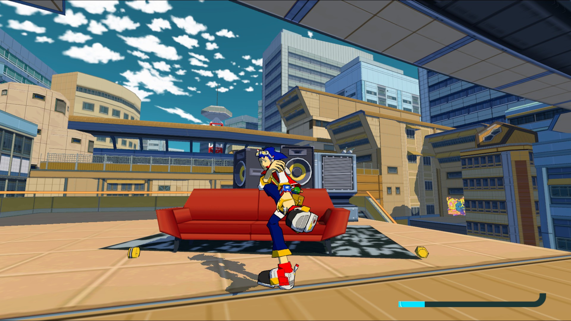 Uekawa Human Sonic Mod for Bomb Rush Cyberfunk | BRC Mods