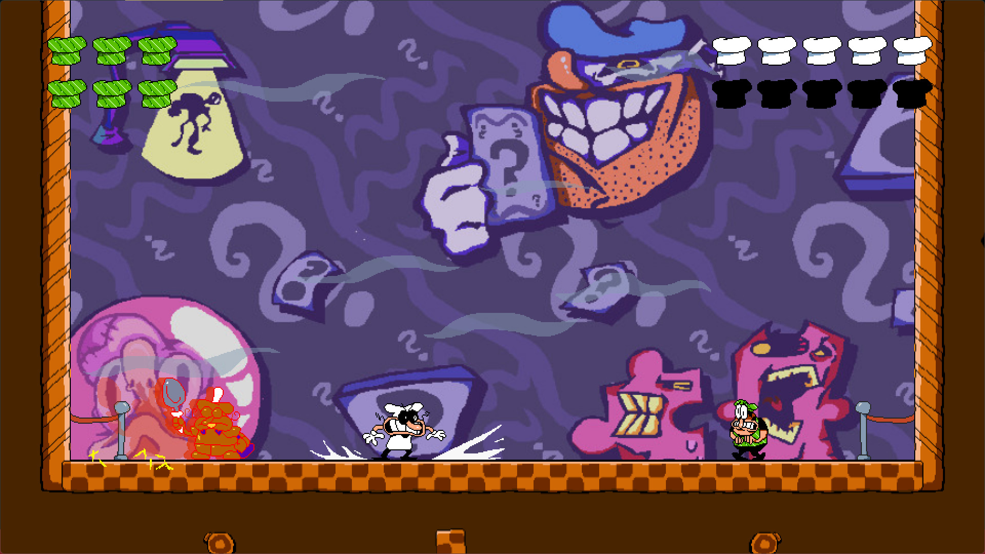 Pizzelle Over Pepperman Mod for Pizza Tower | PT Mods