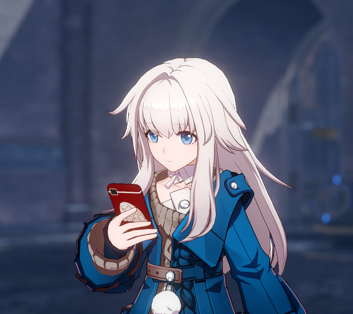 Clara but Blue Mod for Honkai Star Rail | HSR Mods