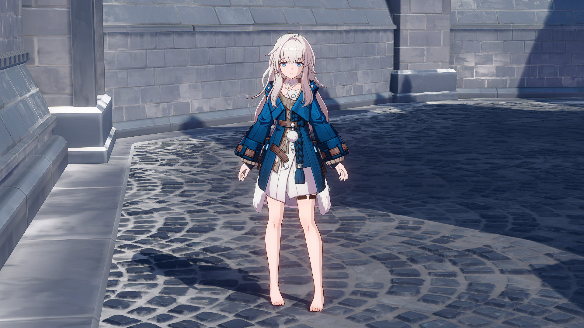 Clara but Blue Mod for Honkai Star Rail | HSR Mods