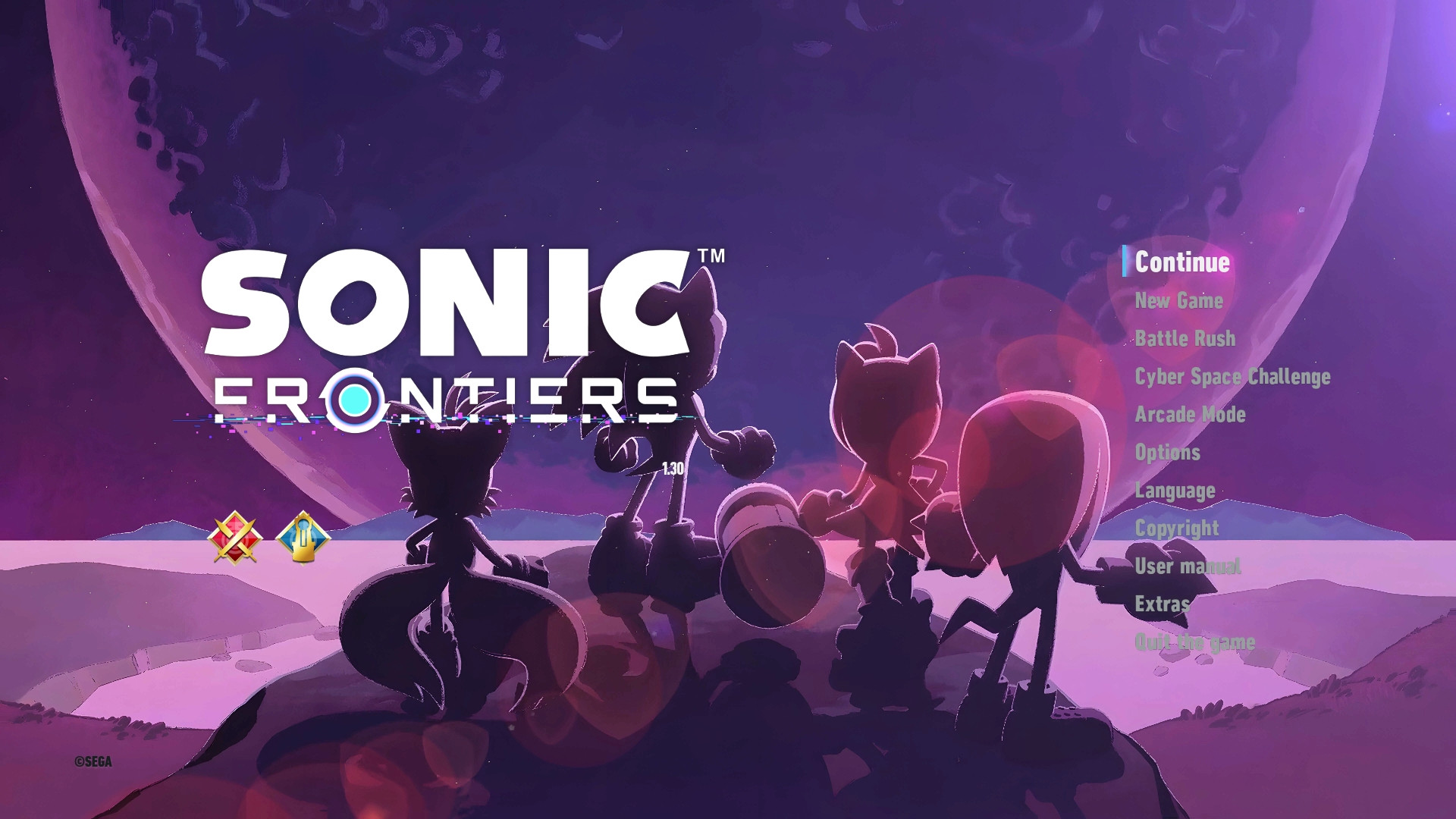 Into the Horizon Title Screens Mod for Sonic Frontiers | Frontiers Mods