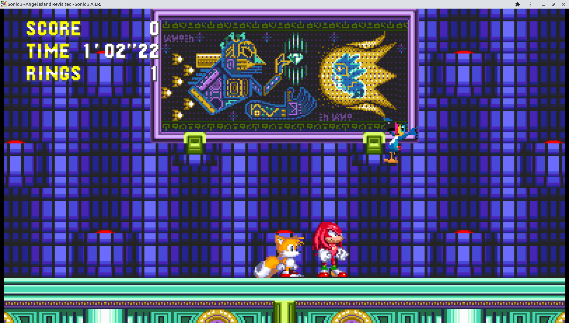 Knuckles Fights Uncle Toucan from Froot Loops Mod for Sonic 3 A.I.R ...