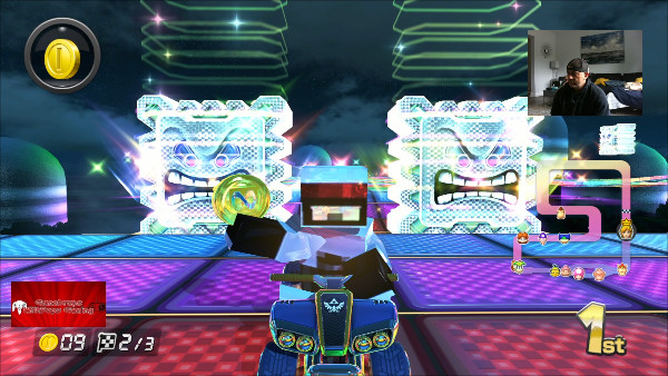 Minecraft Robocop Original Suit Skin MK8 Mod Port Mod for Mario Kart 8 ...