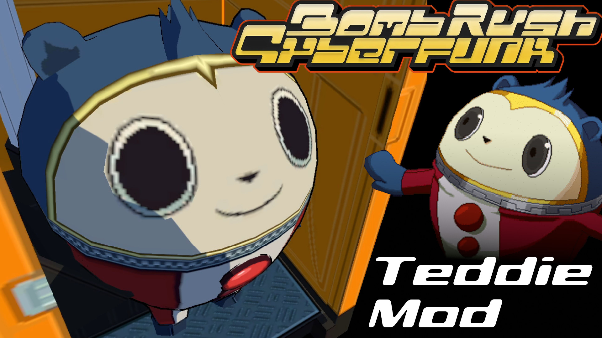 Teddie Playable [Persona 4] Mod for Bomb Rush Cyberfunk | BRC Mods
