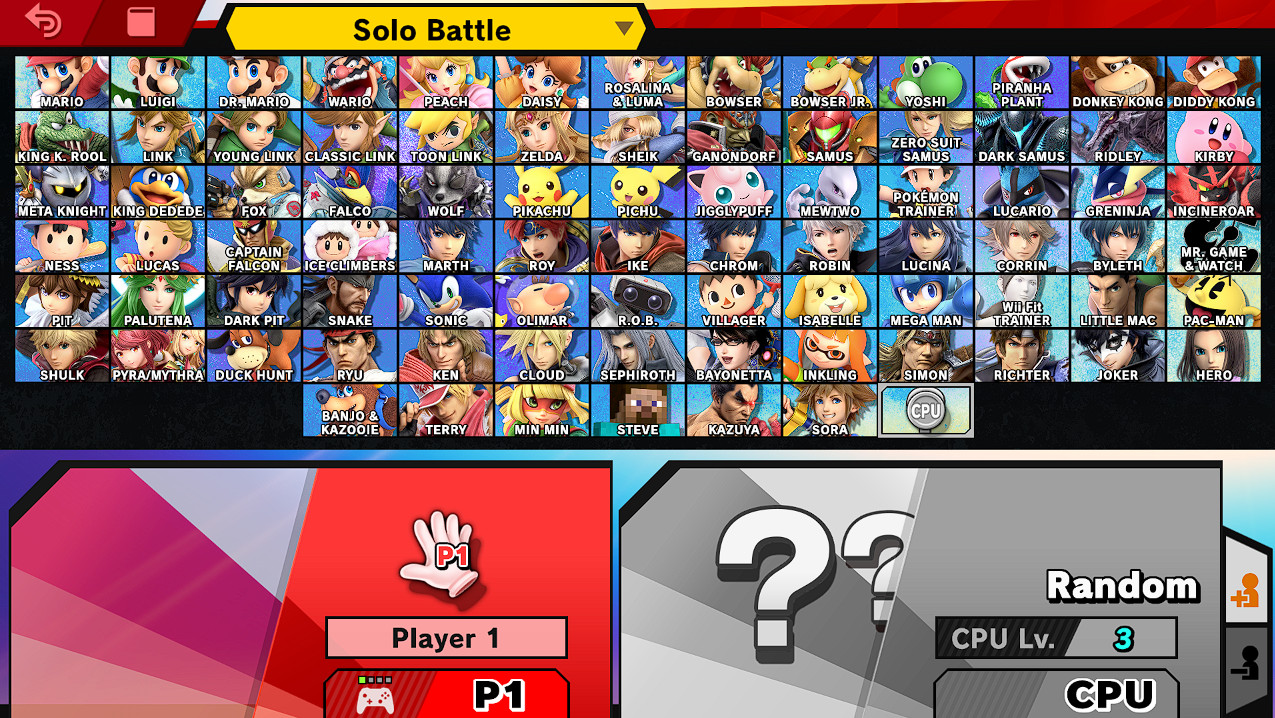 CSS 91+ Layout Fix Mod for Super Smash Bros. Ultimate | SSBU Mods