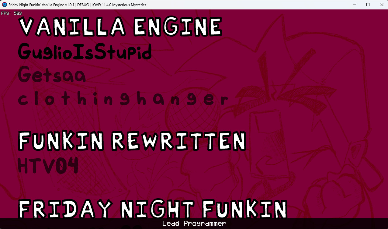 Friday Night Funkin' Vanilla Engine Mod for Friday Night Funkin' | FNF Mods