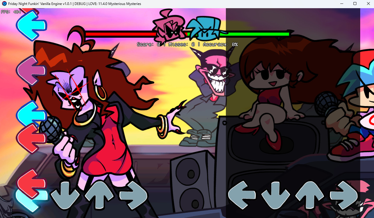 Friday Night Funkin' Vanilla Engine Mod for Friday Night Funkin' | FNF Mods