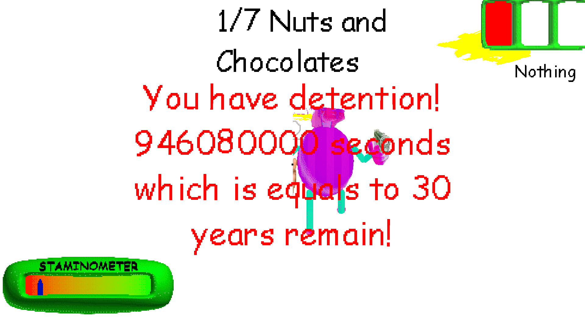 Baldi Likes Nuts Chocolate Mod for Baldi's Basics | Baldi Mods
