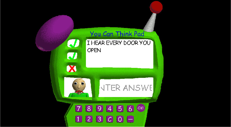 Baldi's Basics in Weird Stuff Mod for Baldi's Basics | Baldi Mods