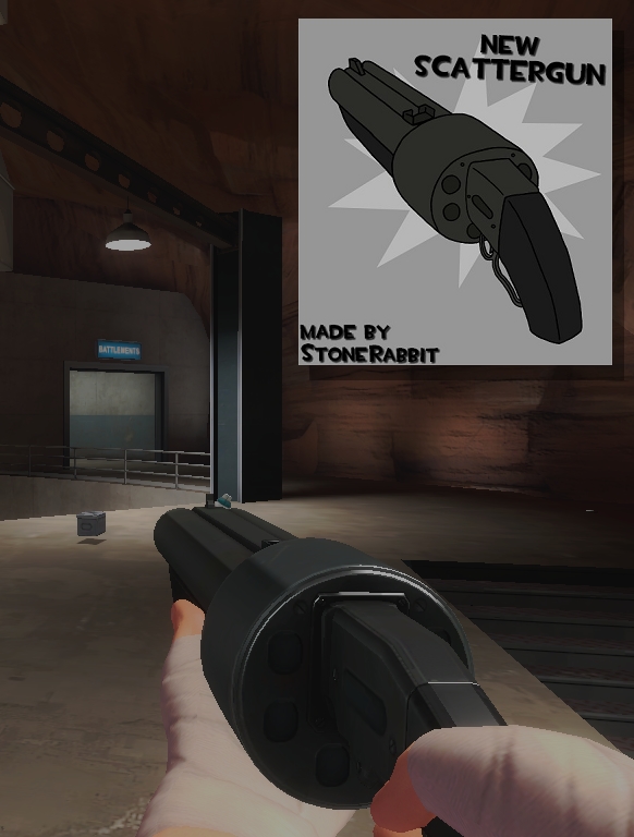 New scattergun Mod for Team Fortress 2 | TF2 Mods