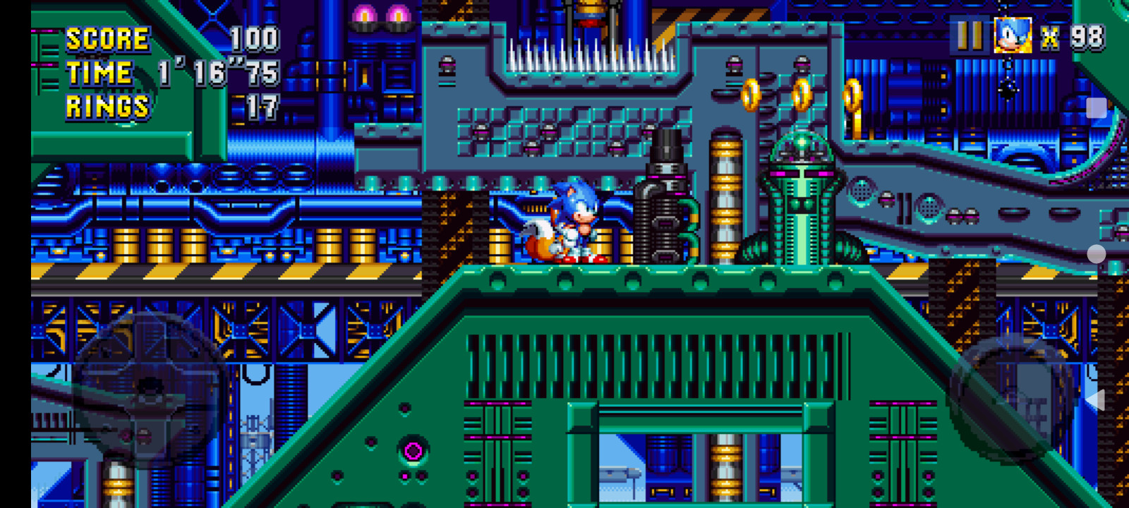Metallic Madness Classic Plus Mod for Sonic Mania | SM Mods