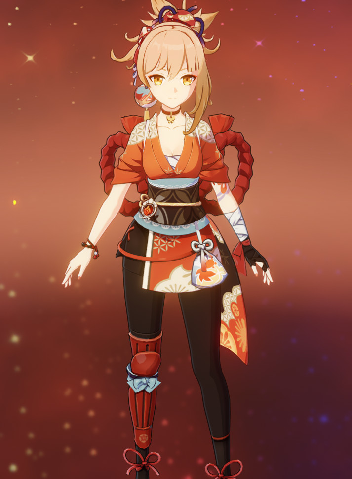 Genshin dress UP! Yoimiya Mod for Genshin Impact | GI Mods