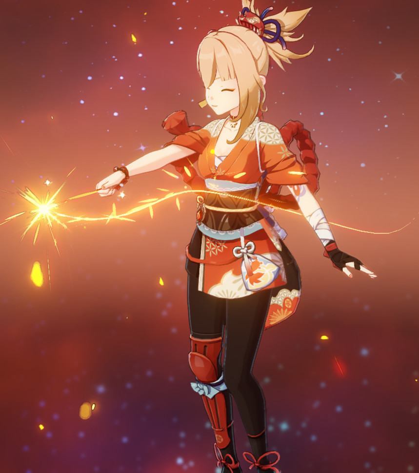 Genshin dress UP! Yoimiya Mod for Genshin Impact | GI Mods