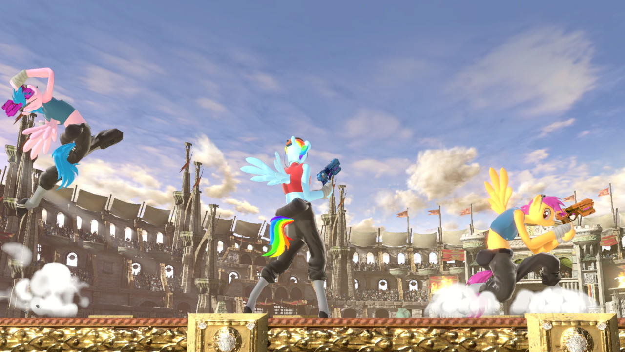 Rainbow Scout Mod for Super Smash Bros. Ultimate | SSBU Mods