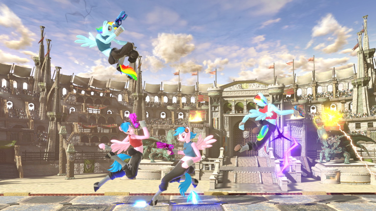 Rainbow Scout Mod for Super Smash Bros. Ultimate | SSBU Mods
