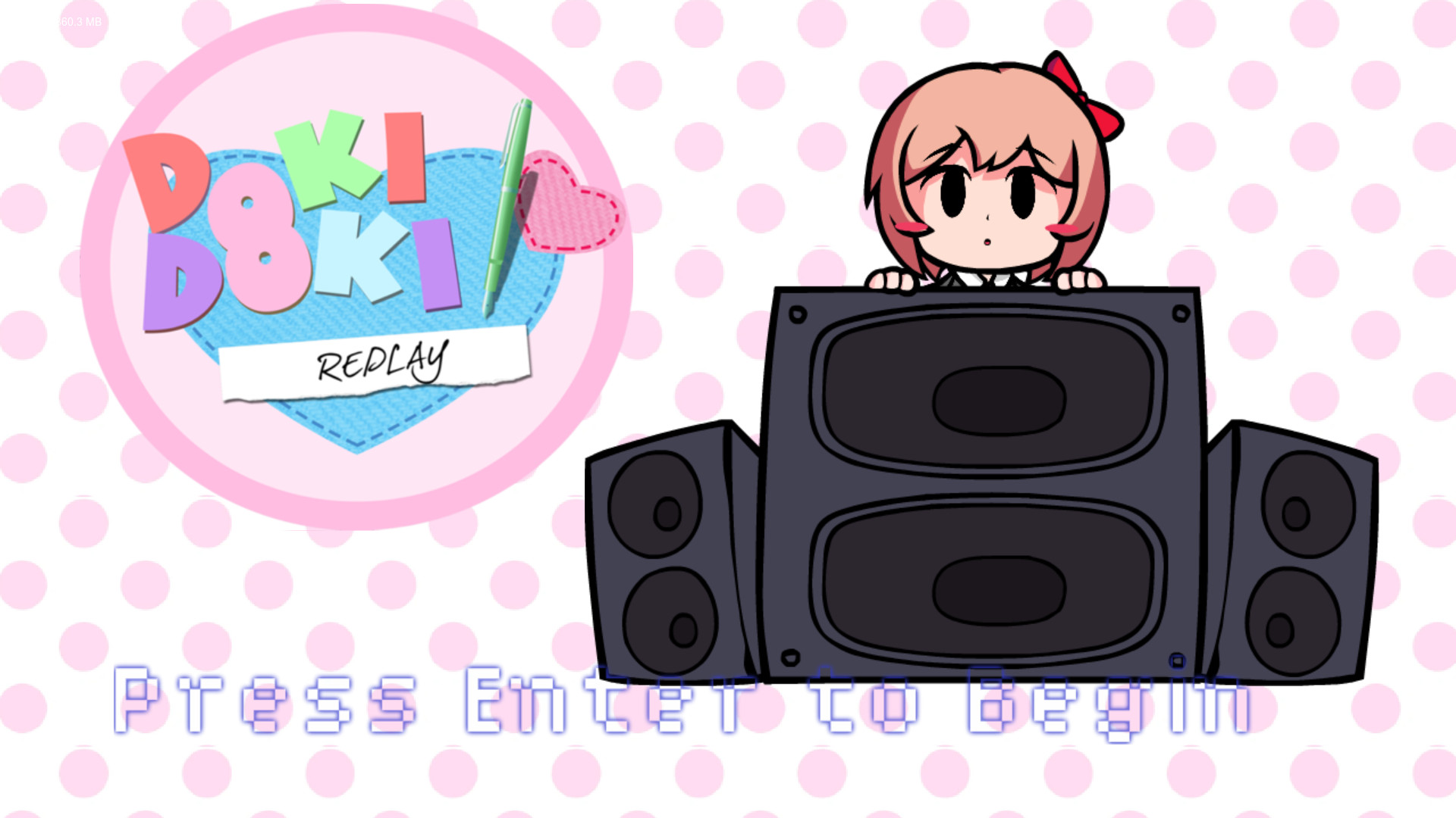 Doki Doki Replay Mod for Friday Night Funkin' | FNF Mods