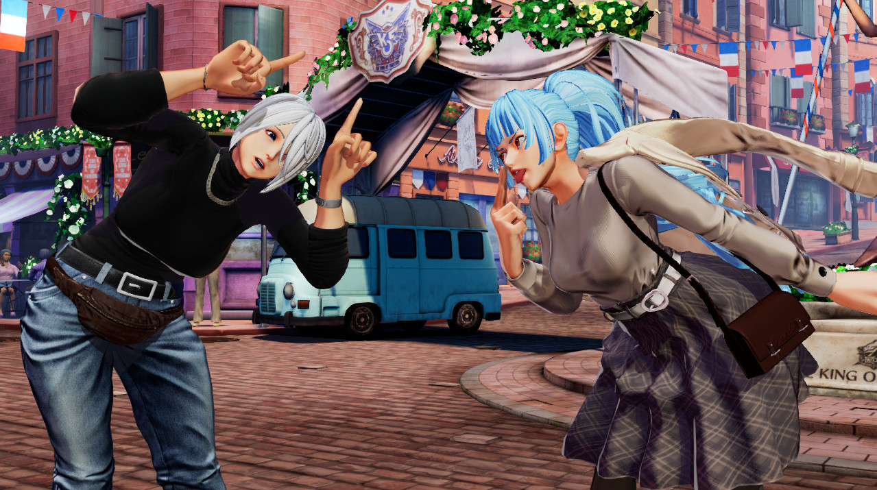 RaitoADV Casual Ángel Mod for The King of Fighters XV | KoFXV Mods