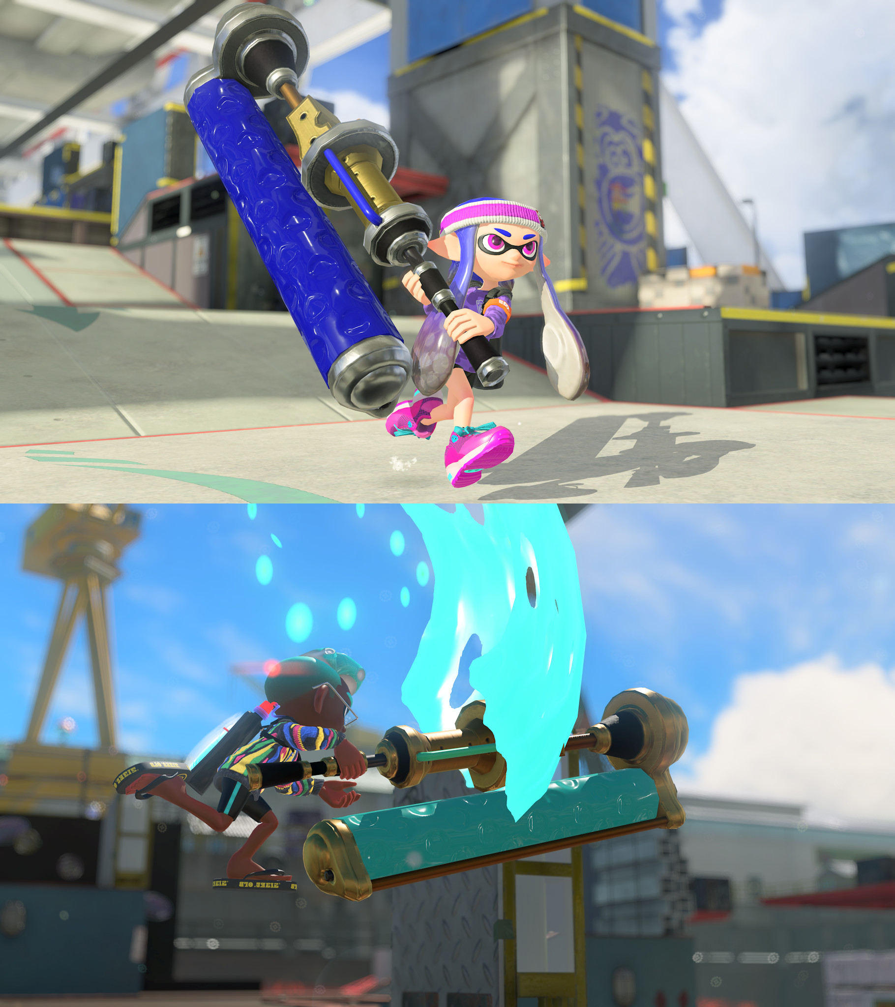 Splatoon 1 and Splatoon 2 Weapon Model Ports Mod for Splatoon 3 ...