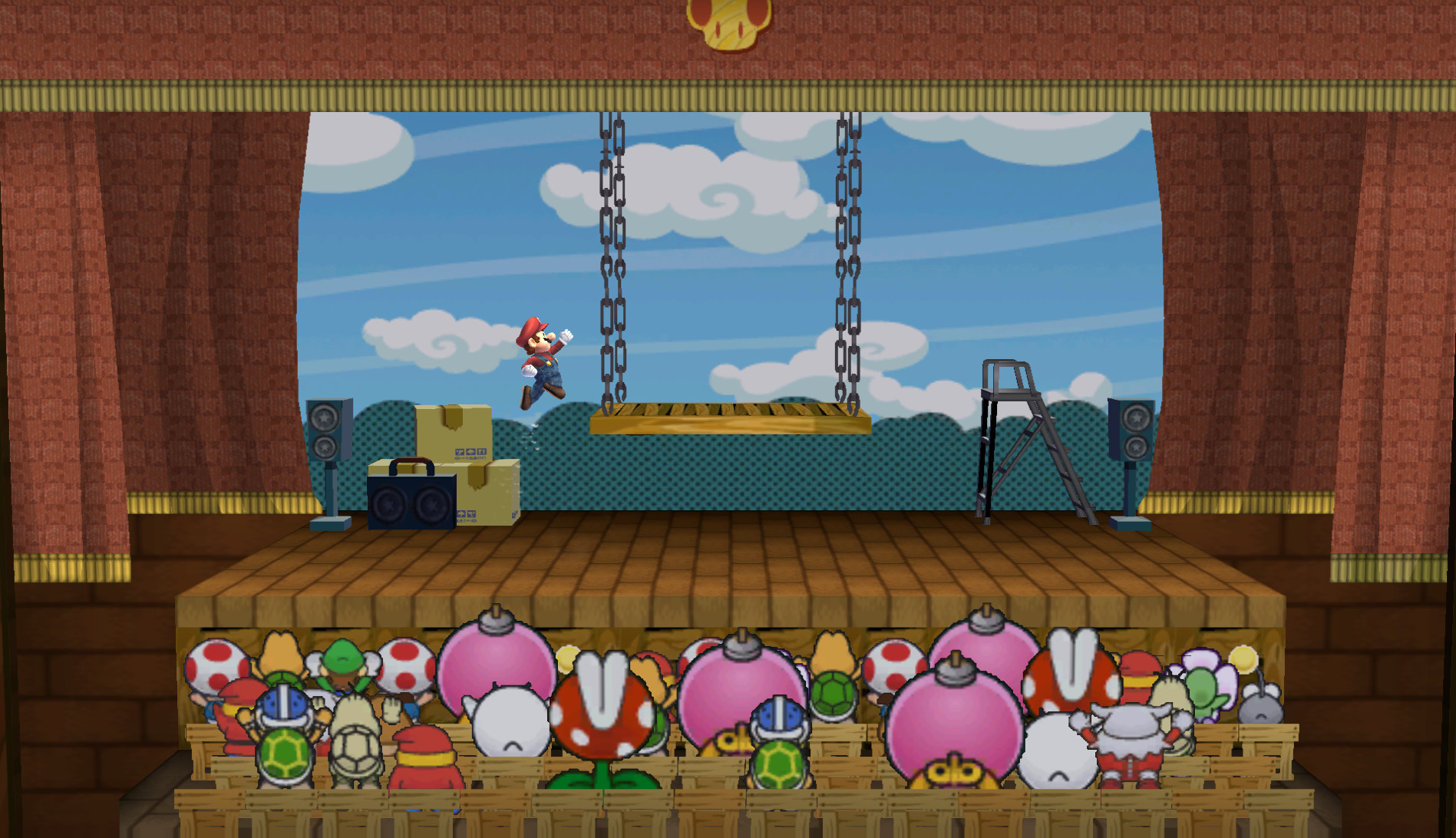 Paper Mario TTYD Battle Scene Mod for Super Smash Bros. Brawl | Brawl Mods