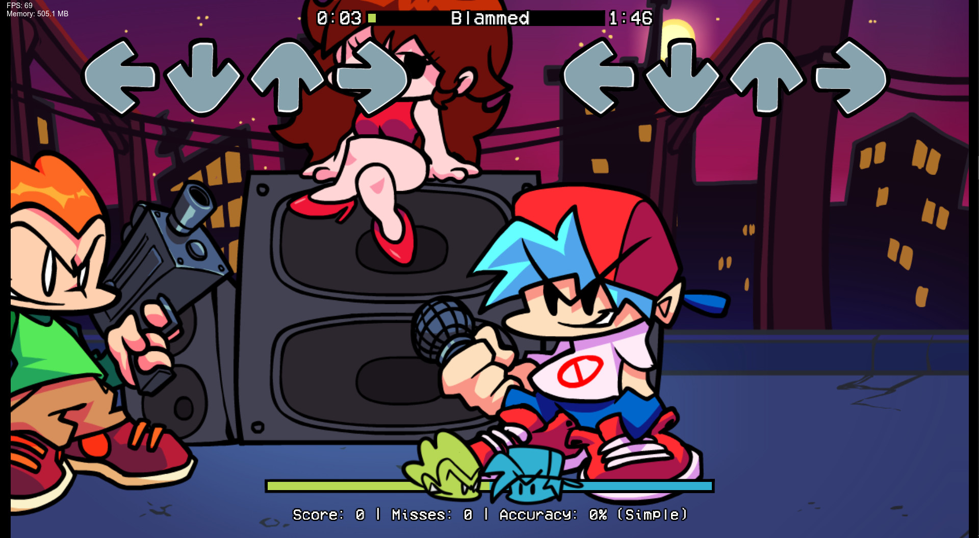 Yoshi UI/HUD For Psych Engine Mod for Friday Night Funkin' | FNF Mods