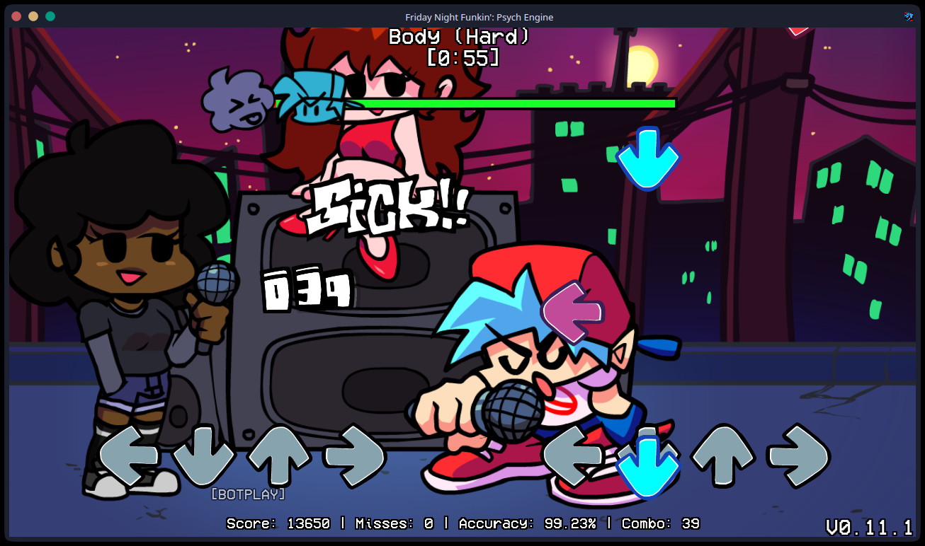 Accurate Monday Morning Misery HUD for PE Mod for Friday Night Funkin ...