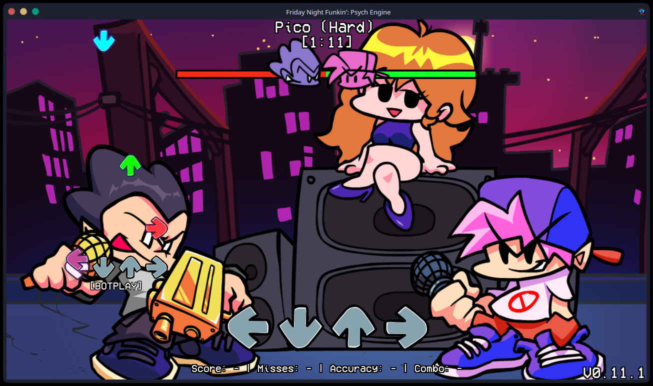 Accurate Monday Morning Misery HUD for PE Mod for Friday Night Funkin ...