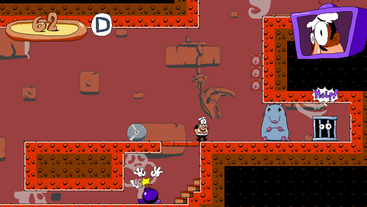 Another Strongcold Remake Mod for Pizza Tower | PT Mods