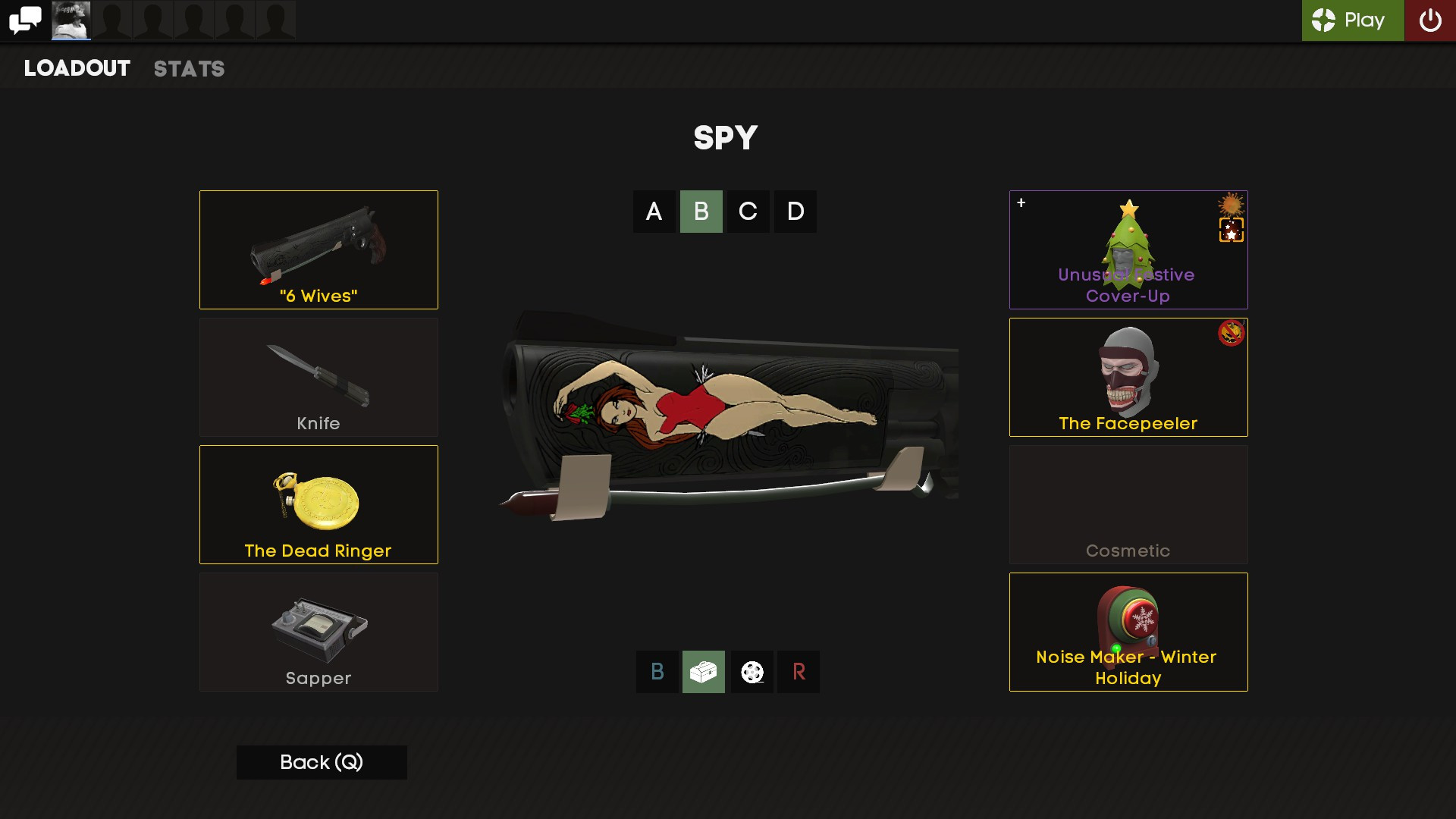 Colored Festive Ambassador Mod for Team Fortress 2 | TF2 Mods