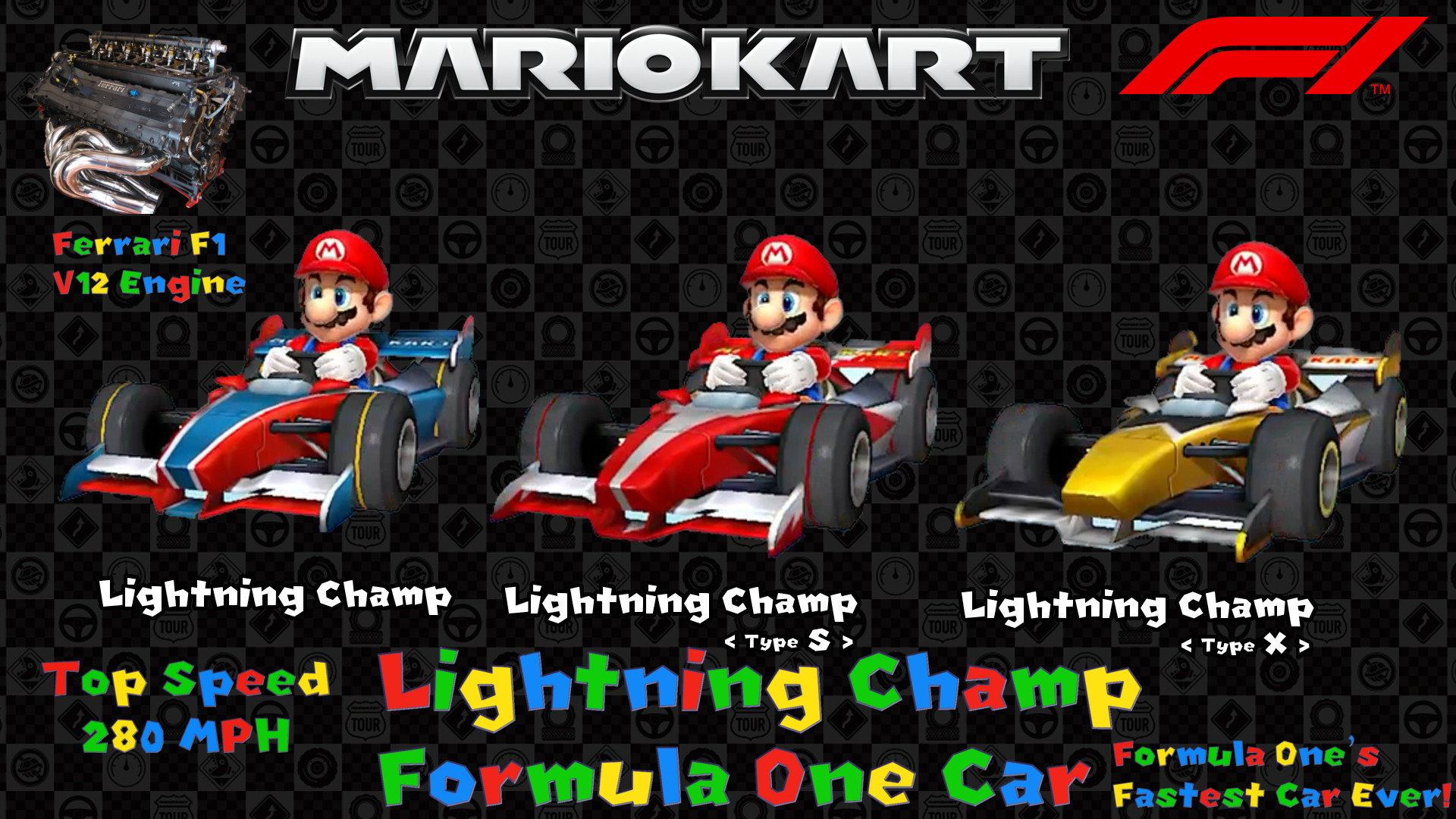 Lightning Champ over Sprinter Mod for Mario Kart Wii | MKWii Mods