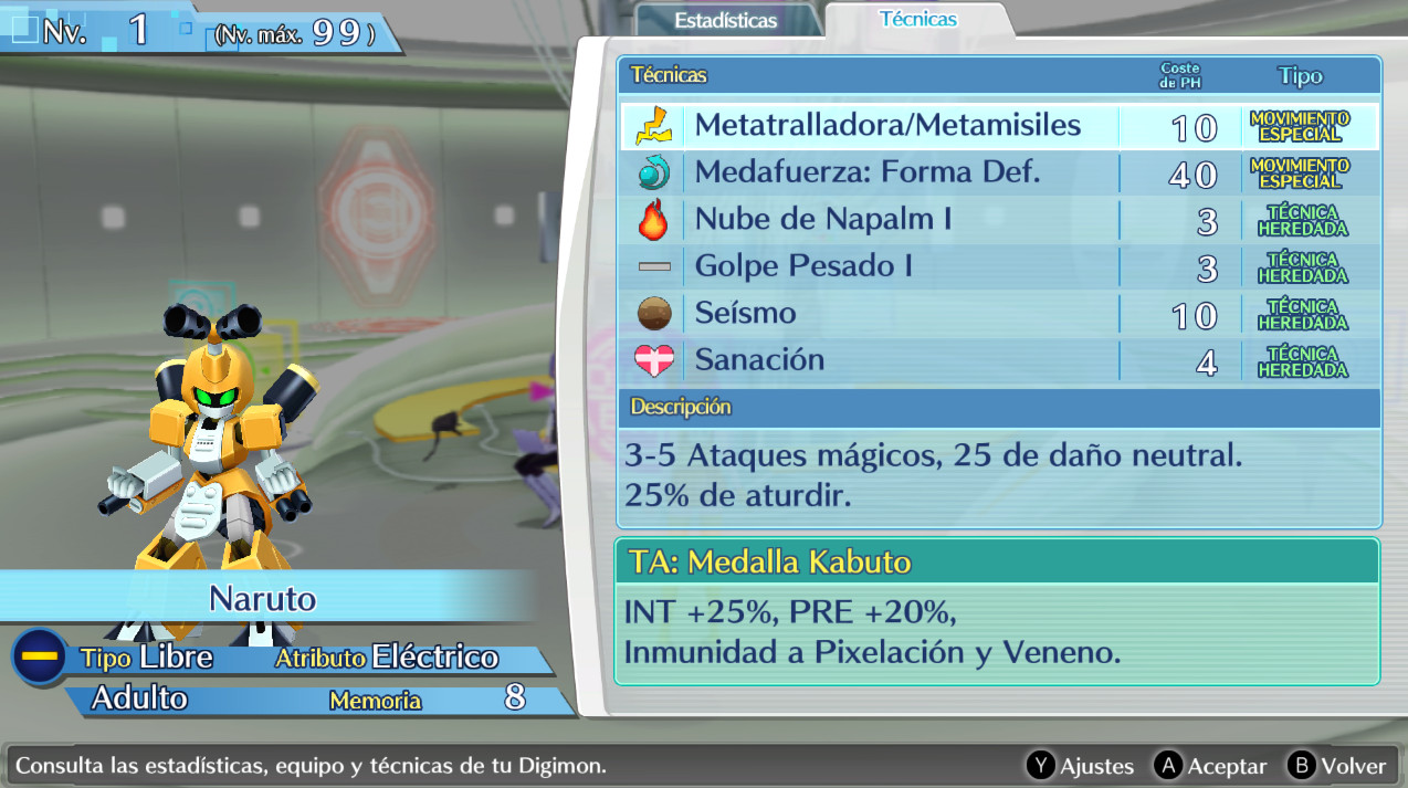 Spanish Fandub/text for MetaBot Mod for Digimon Story Cyber Sleuth ...