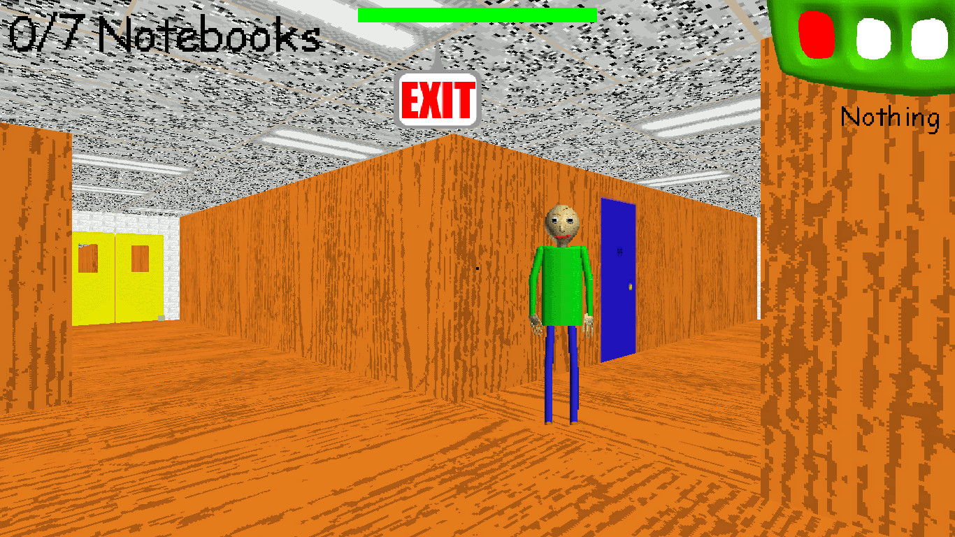 Baldi Loves Wood REMASTERED Mod for Baldi's Basics | Baldi Mods