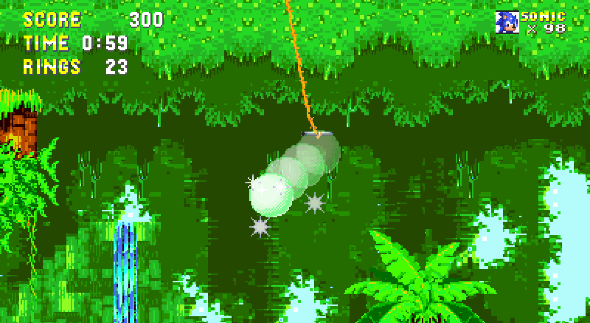 Modgen Classic Super Sonic Sprites Mod for Sonic 3 A.I.R. | S3AIR Mods