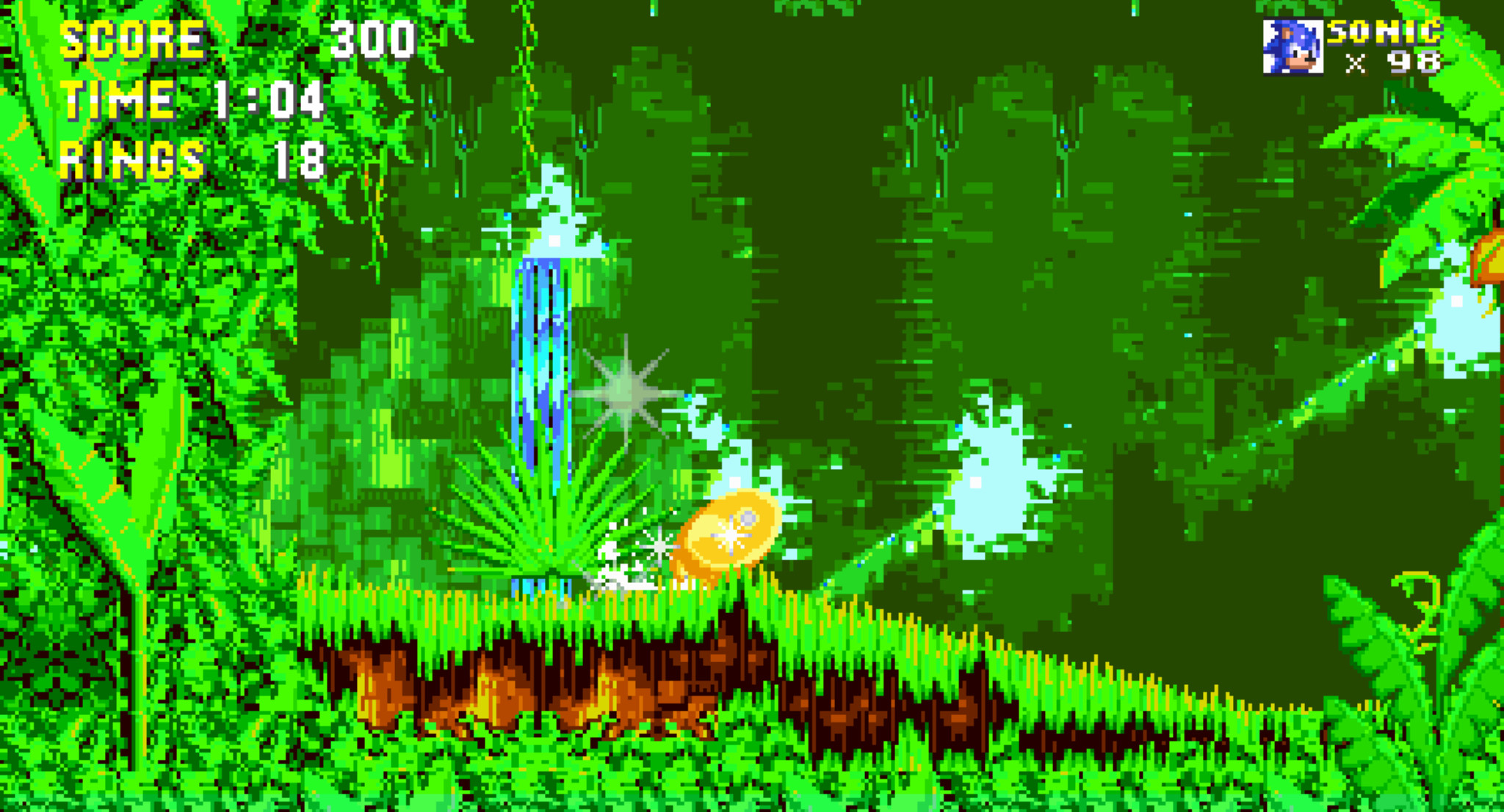 Modgen Classic Super Sonic Sprites Mod for Sonic 3 A.I.R. | S3AIR Mods