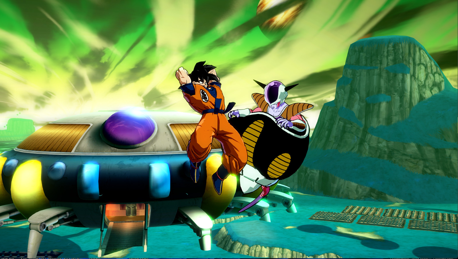 Planet Namek (whole ship view) Mod for Dragon Ball FighterZ | DB:FZ Mods