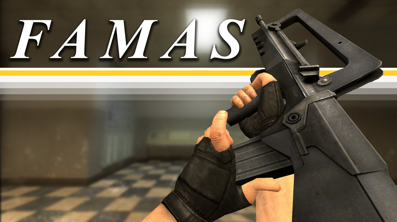 Default FAMAS ReAnim Mod for Counter-Strike: Source | CS:S Mods