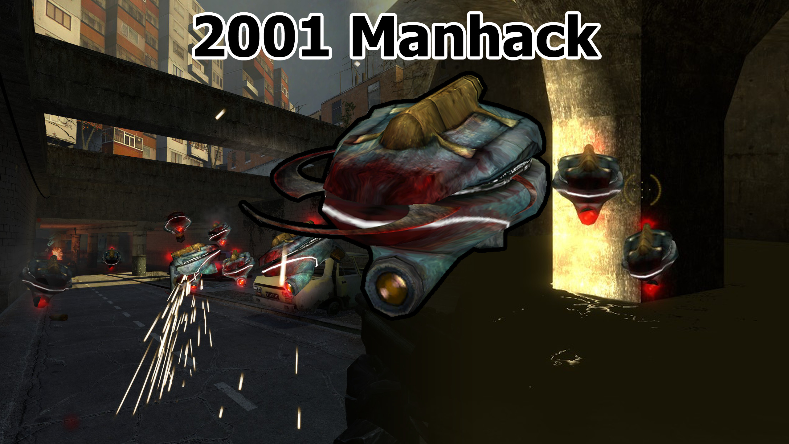 2001 Manhacks Mod for Half-Life 2 | HL2 Mods