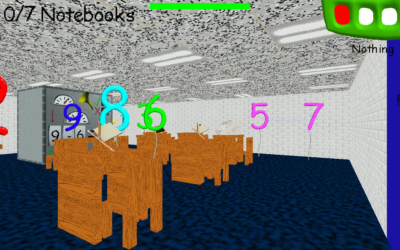 Baldi's Basics but with Math Machine Mod for Baldi's Basics | Baldi Mods