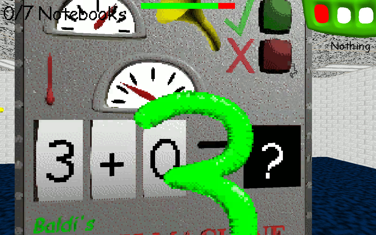 Baldi's Basics but with Math Machine Mod for Baldi's Basics | Baldi Mods