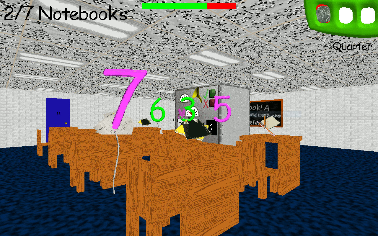 Baldi's Basics but with Math Machine Mod for Baldi's Basics | Baldi Mods