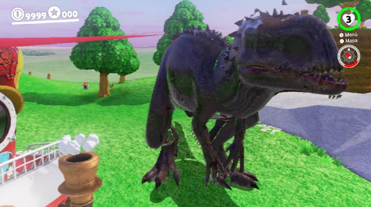 Indominus Rex Mod for Super Mario Odyssey | SMO Mods