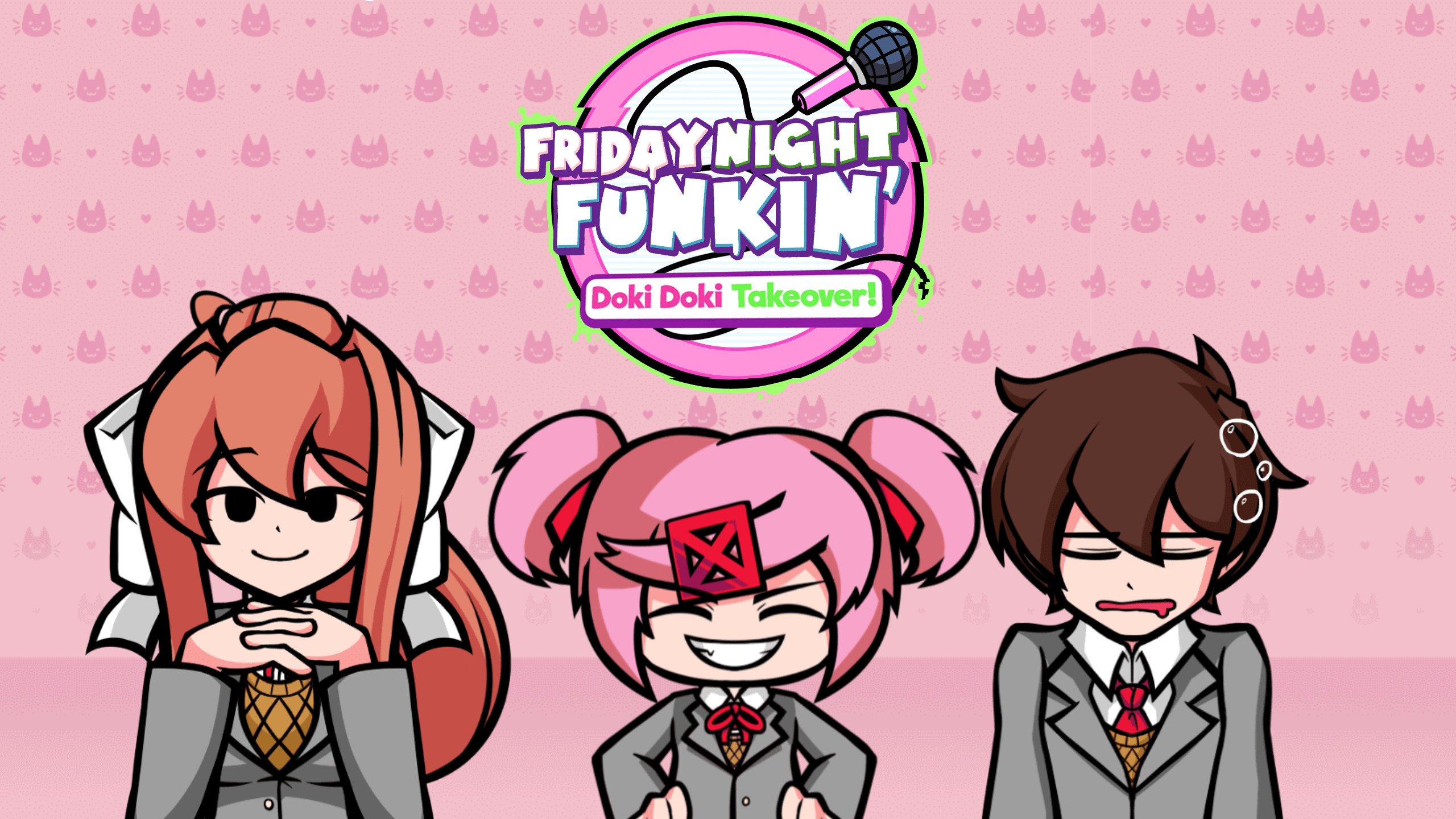 Doki Doki Takeover Plus The Best optimization Mod for Friday Night ...