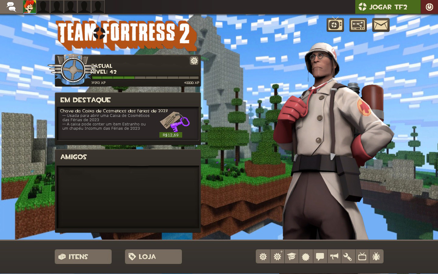 Pixel Gun 3D menu backgrounds + menu music Mod for Team Fortress 2 ...