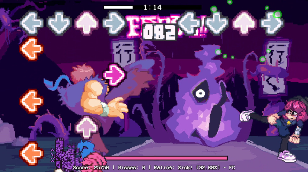 Tactical Cupcakes Pixel Mod Mod for Friday Night Funkin' | FNF Mods