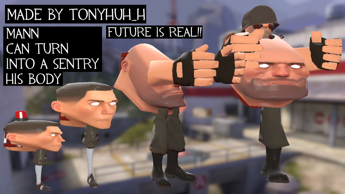 Sentry Gun With Human body Mod for Team Fortress 2 | TF2 Mods