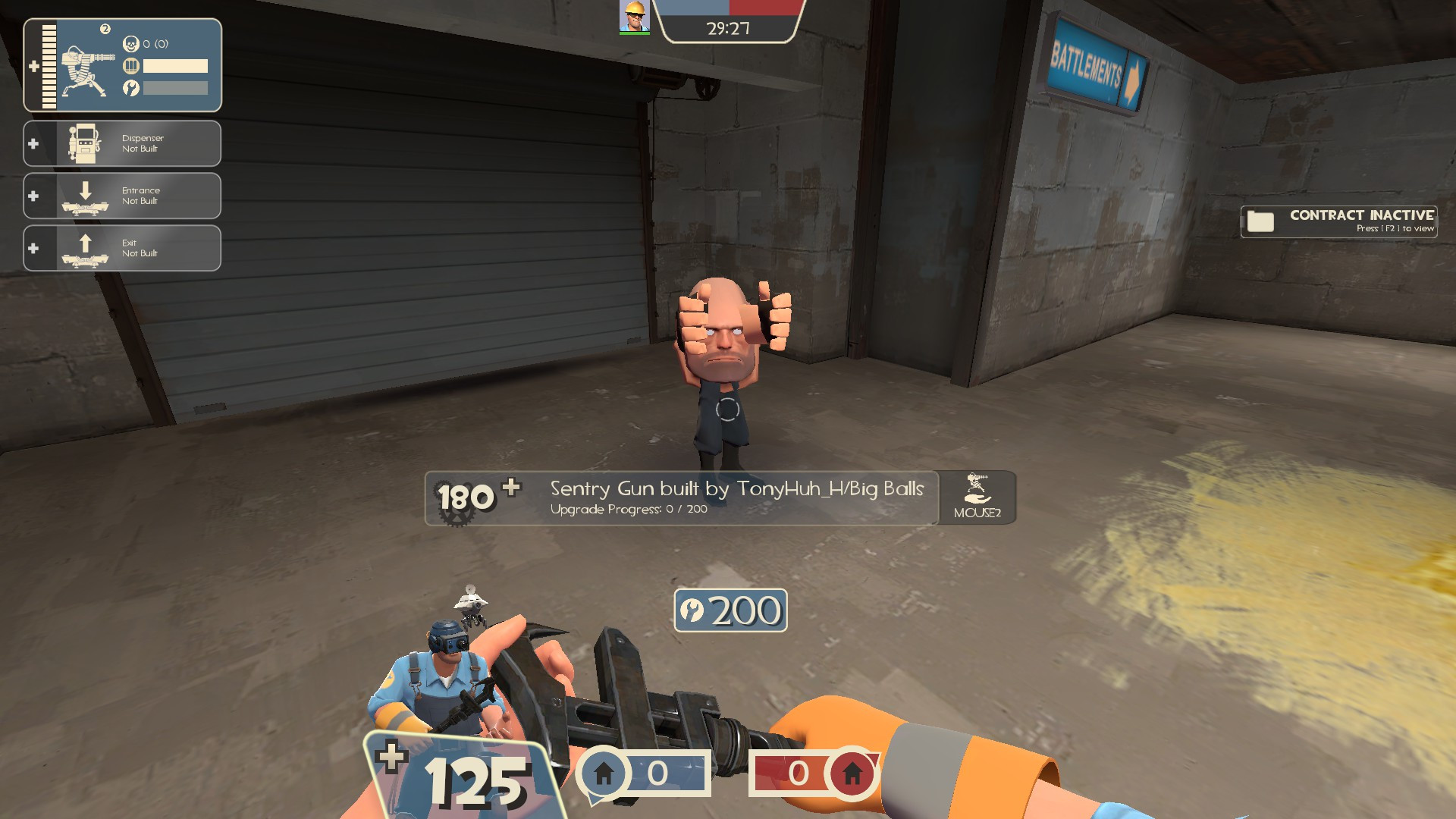 Sentry Gun With Human body Mod for Team Fortress 2 | TF2 Mods