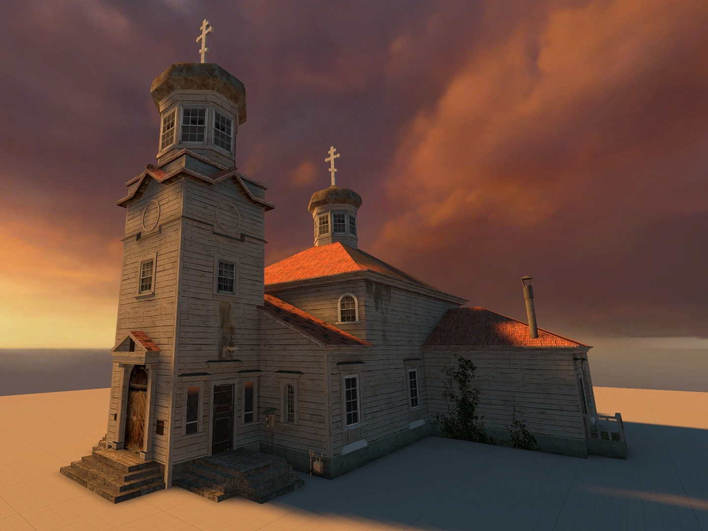 The Church of the Holy Ascension for Ravenholm Mod for Half-Life 2 ...