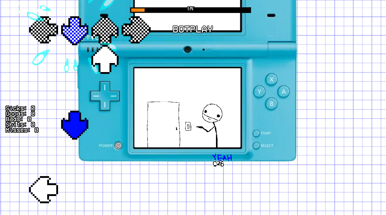 Flipnote Funkin': EPIC-AWESOME Mod for Friday Night Funkin' | FNF Mods