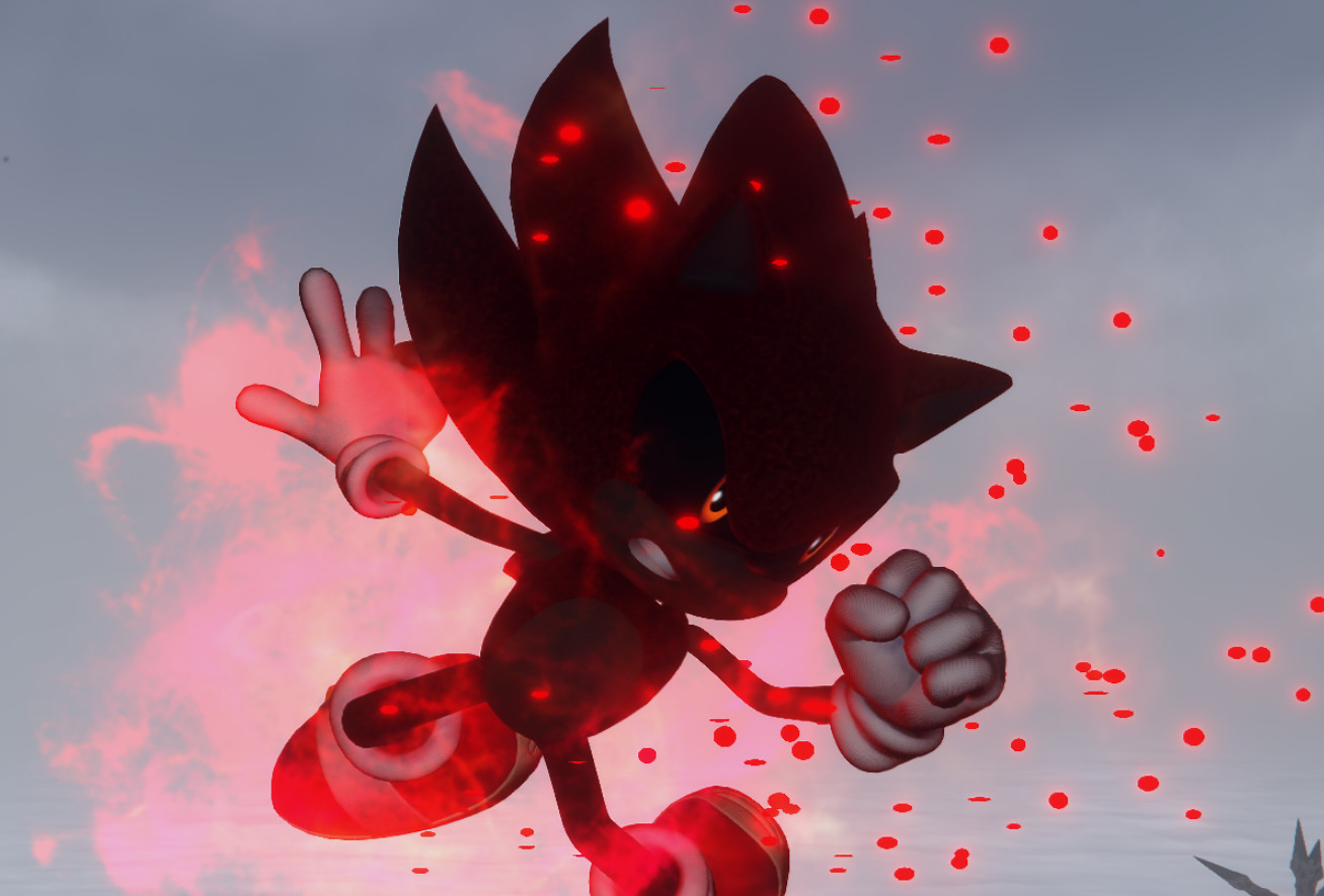 Cyber Corrupted Super Sonic Mod for Sonic Frontiers | Frontiers Mods