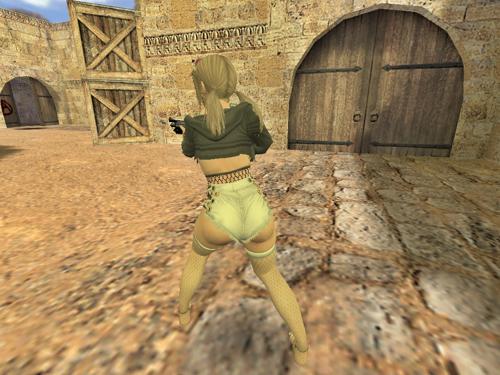 DOA Amy Gal Outfit Mod for Counter-Strike 1.6 | CS1.6 Mods