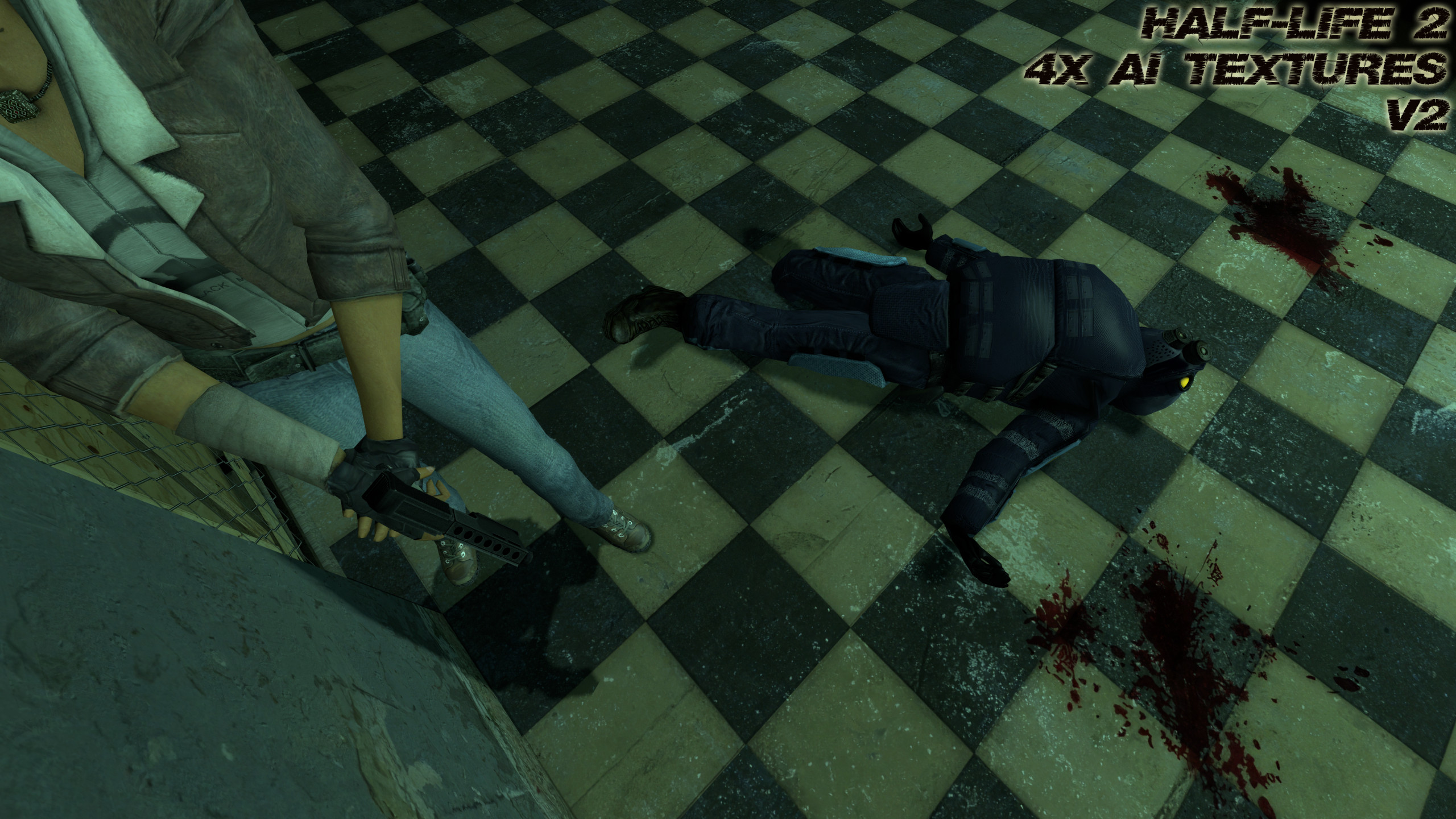 Half-Life 2 4X AI Textures by deeppurple1968 Mod for Half-Life 2 | HL2 Mods